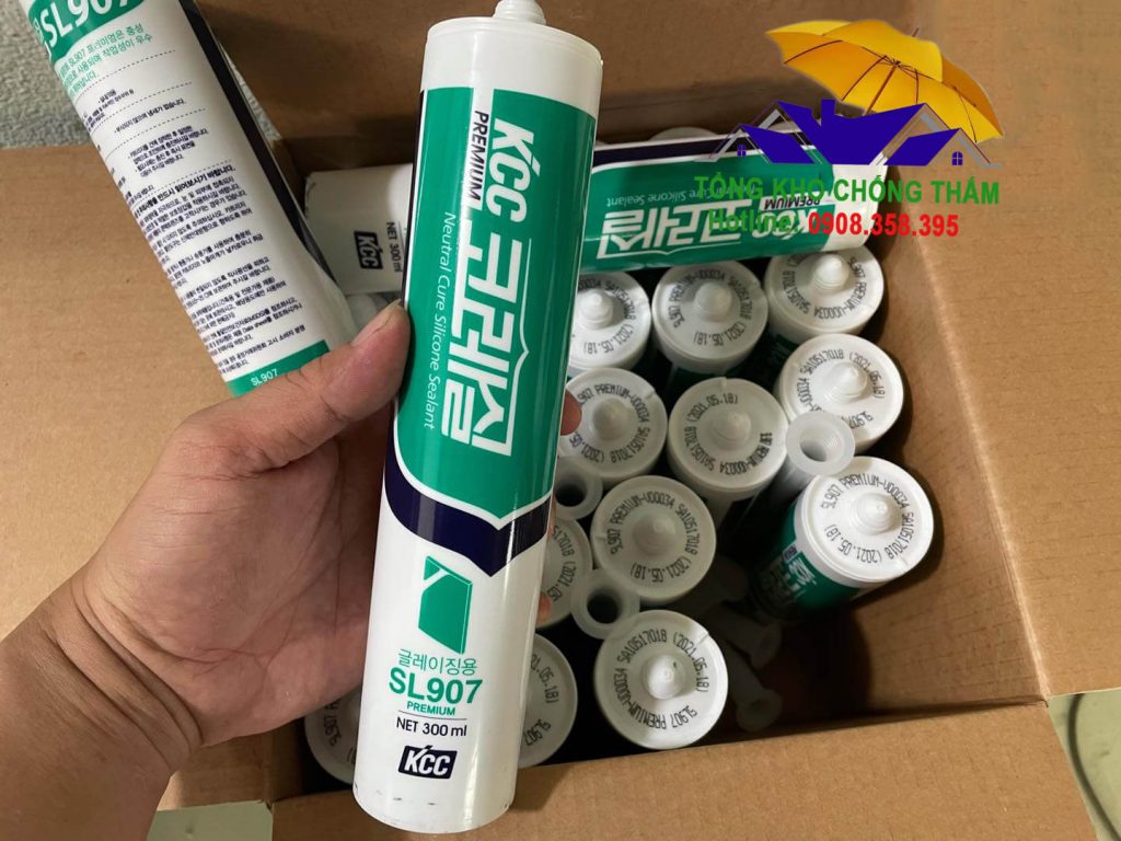 Keo Silicone Koreseal KCC SL-907 Premium trung tính cao cấp